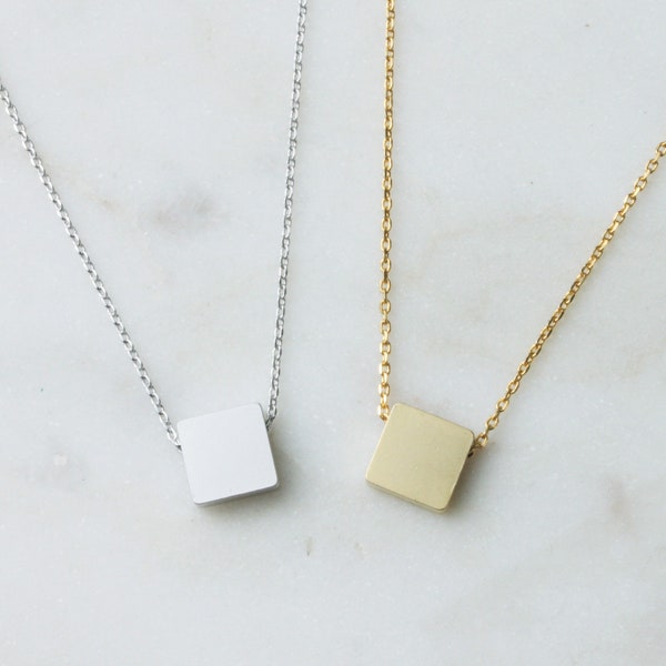 Square Pendant - Etsy