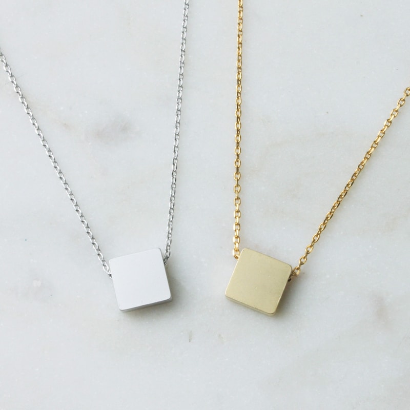 Square Pendant - Etsy