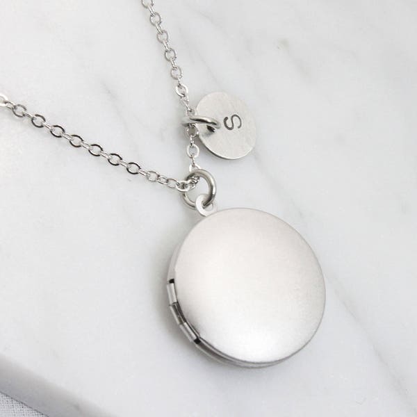 Circle Locket - Etsy