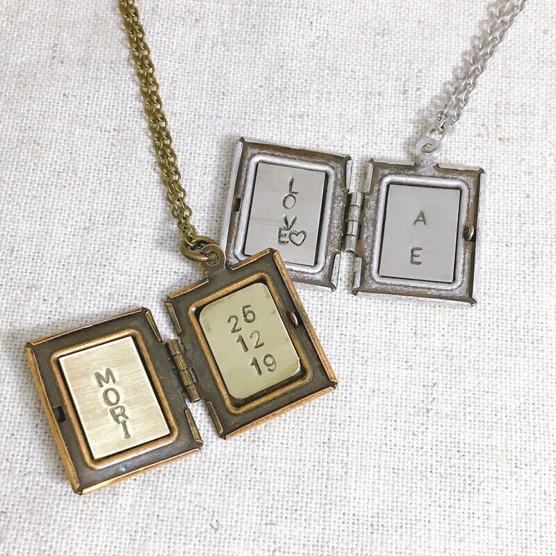 Book Locket - Etsy