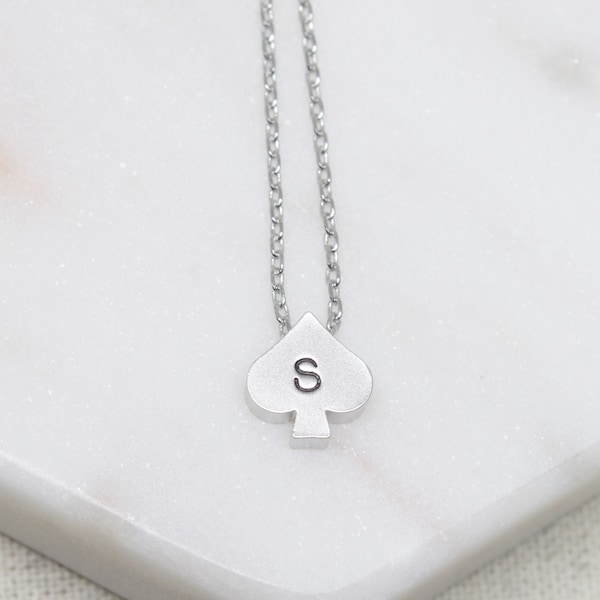 Spade Necklace - Etsy