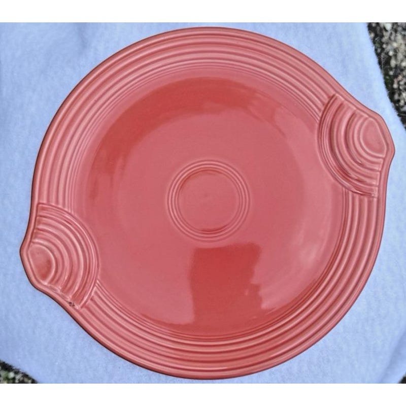 Fiesta Cake Plate - Etsy