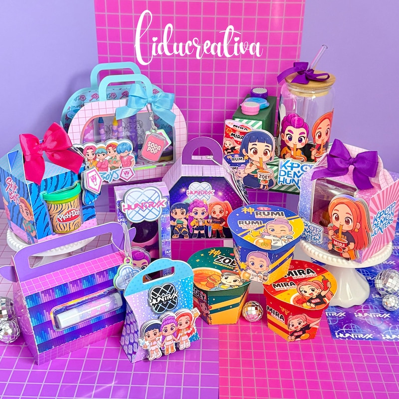 K Pop Demon Hunters Lunch Box - Etsy