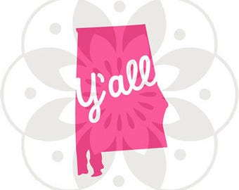 Alabama Yeti Decal - Etsy