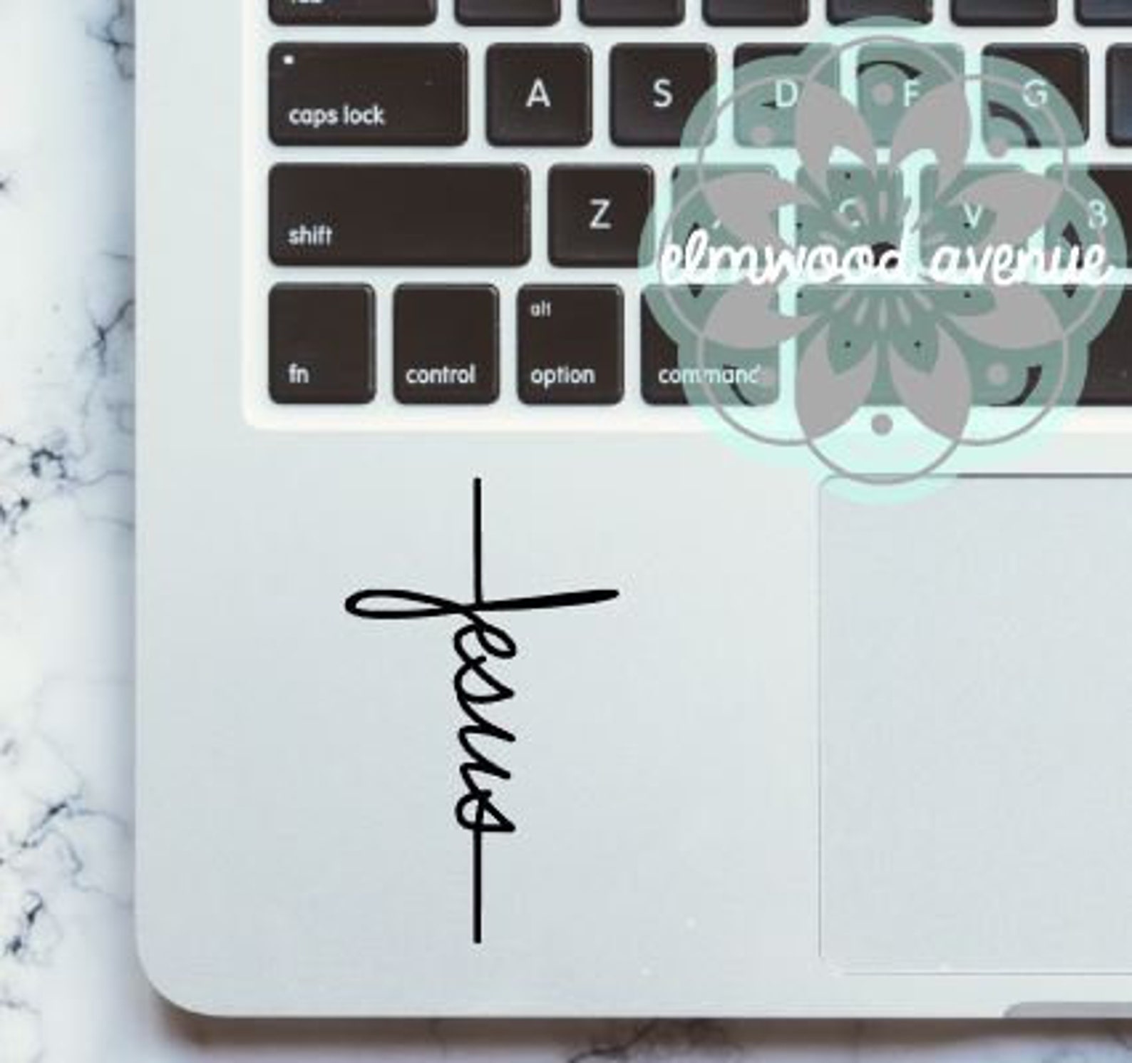 Jesus Cross Decal - Christian Decal - Religious Decal - Etsy