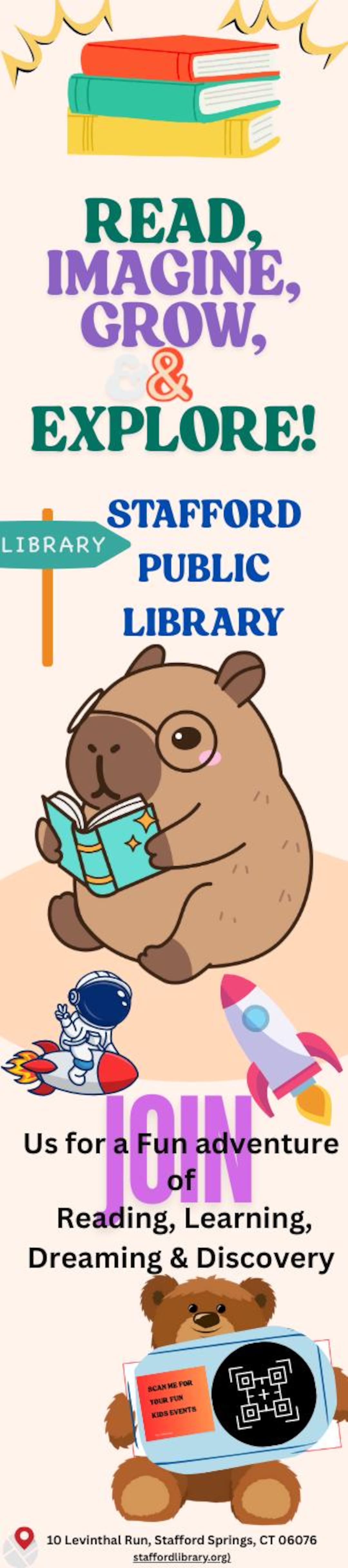 Kids Library Bookmark | Cute Reading Tracker for Young Readers" - Etsy