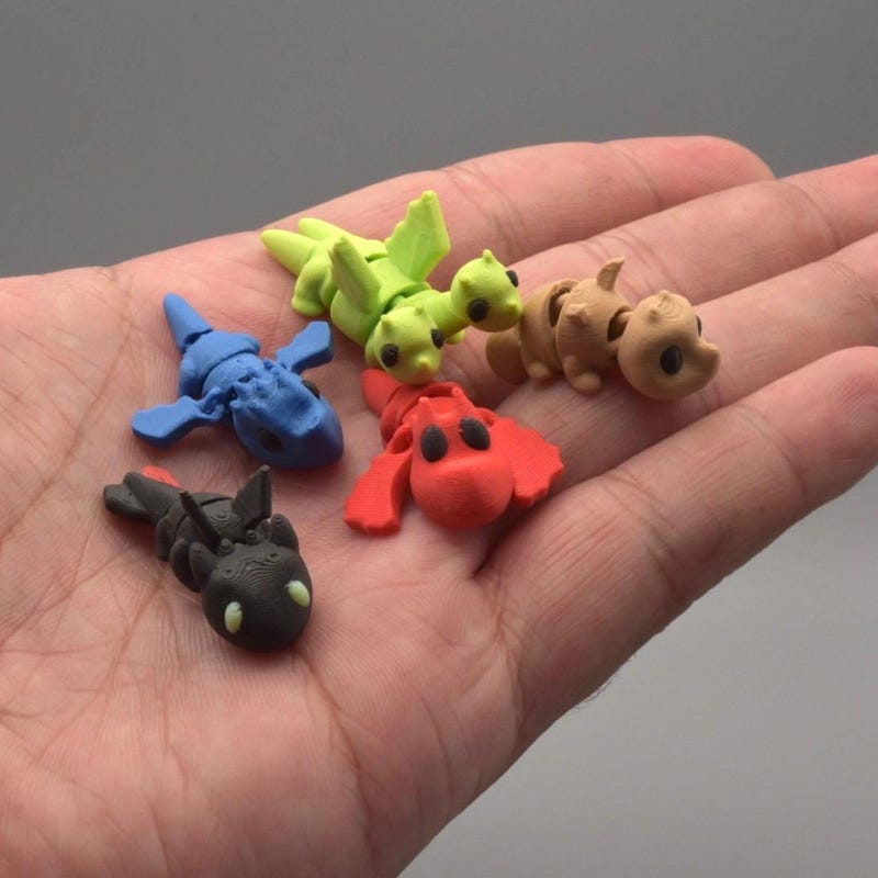 Hot Dragon Figure - Etsy