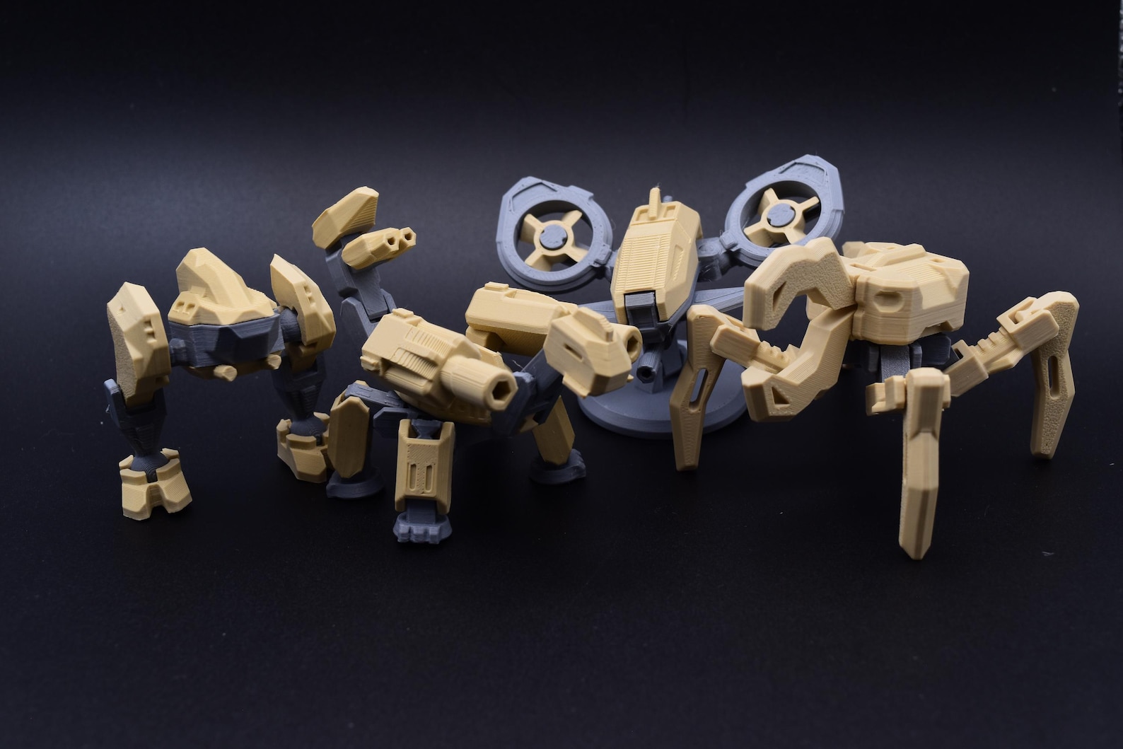 Sand Striders Mech Collection- 3d Printed Collectible Machines | Choose ...