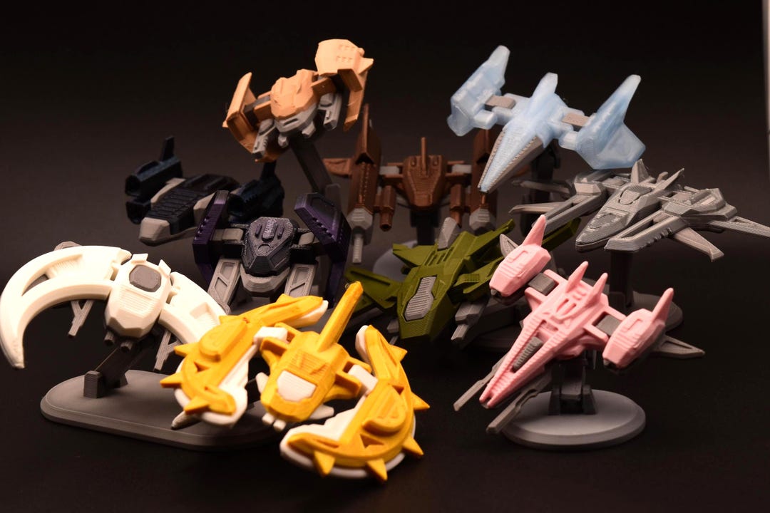 Sci-fi Spaceship Miniatures | 3D Printed Tabletop Wargame Models - Etsy