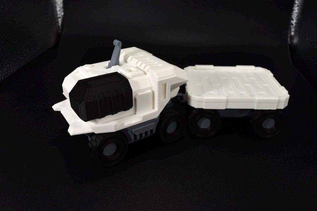 Transport Hauler – 3D Printed Sci-fi Cargo Vehicle - Etsy