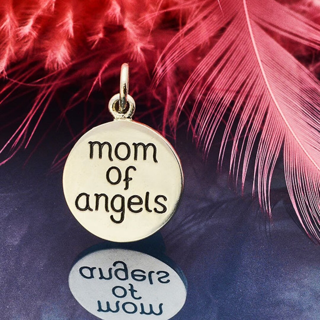 Miscarriage Memorial Charm mom of Angels 1pc Wholesale Price 14348/1 - Etsy