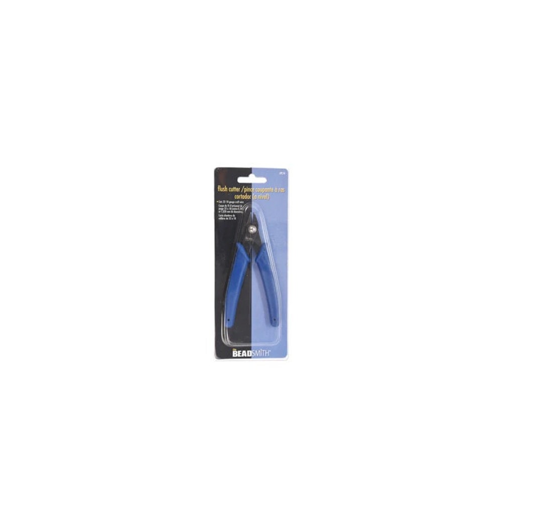 Economy Flush Cutter Blue Handles the Beadsmith 14379/1 - Etsy
