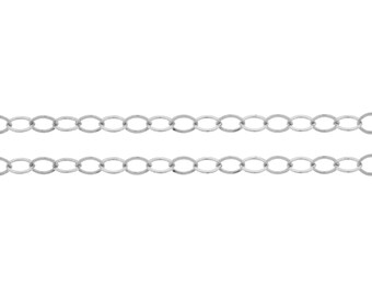 Brass Cable Chain Raw Brass Chain Open Link 0.26 X - Etsy