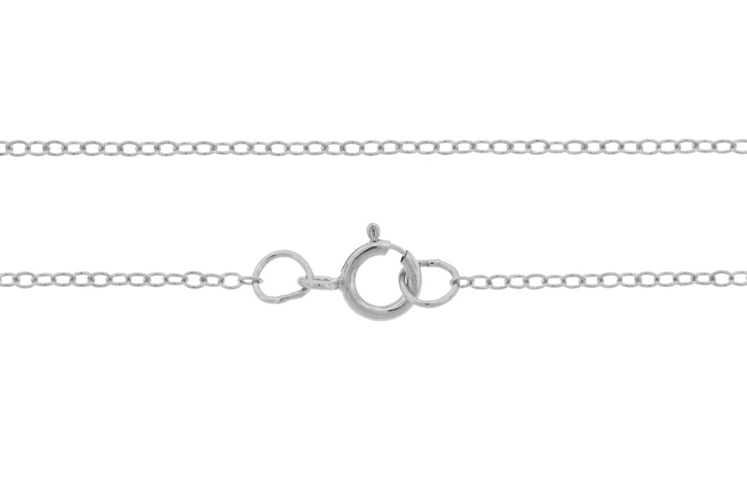 Sterling Silver 1.5x1.2mm 22 Inch Cable Chain - 1pc (2718)/1 - Etsy