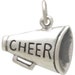 Sterling Silver Cheer Megaphone Charm 16x15mm 1pc Wholesale Price 12774 ...