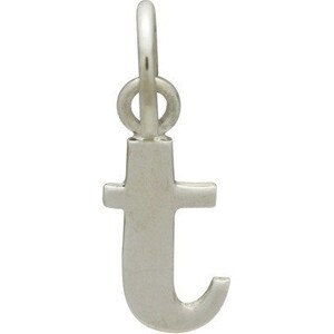 Sterling Silver 18x6mm Lowercase Typewriter Letter 't' Charm - 1pc 10% ...