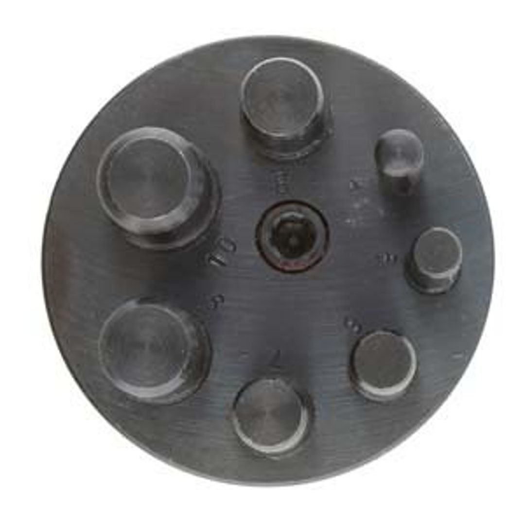 Round Frame Disc Metal Cutter Set of 7 Punches - Etsy