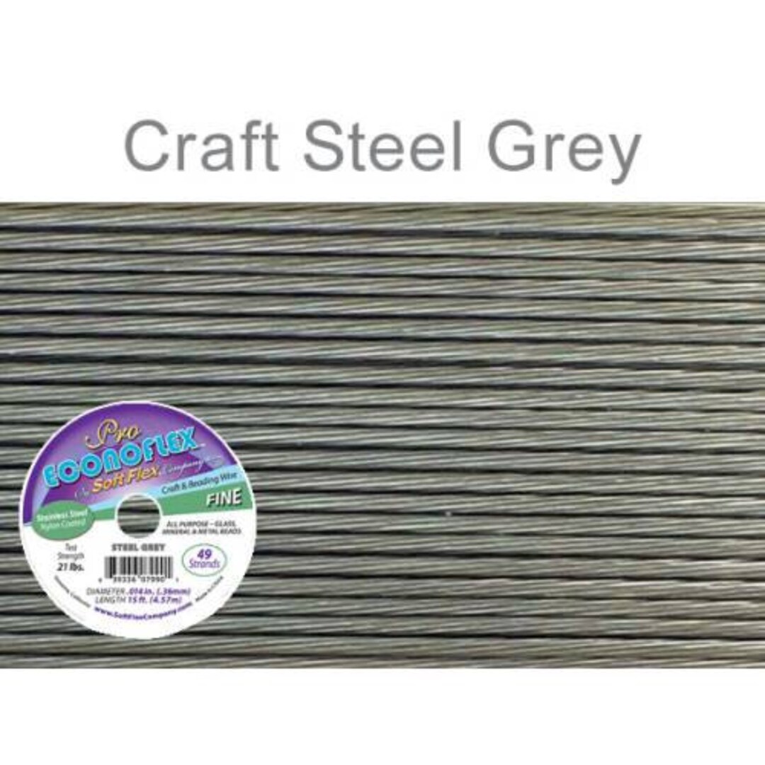 Pro Econoflex, Steel Gray Color Wire, .014 Diameter 15 Ft Wholesale ...