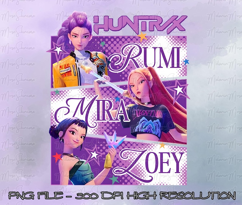 Kpop Huntrix Png, Kpop Demon Hunters Png, Kpop Huntrix Png, Mira, Rumi ...