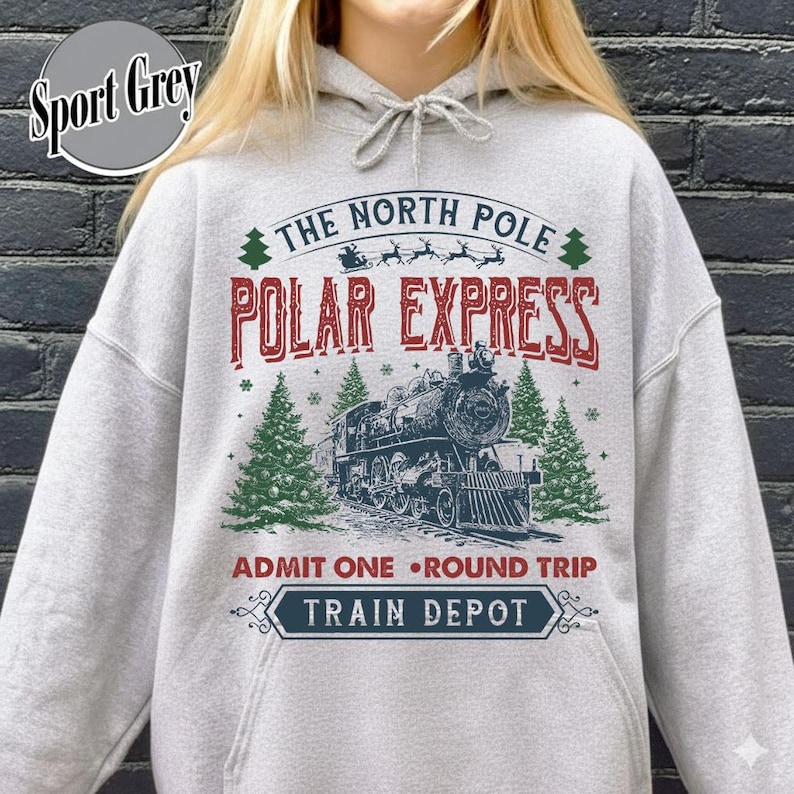 The Polar Express Christmas Png Bundle, Believe Christmas, North Pole ...