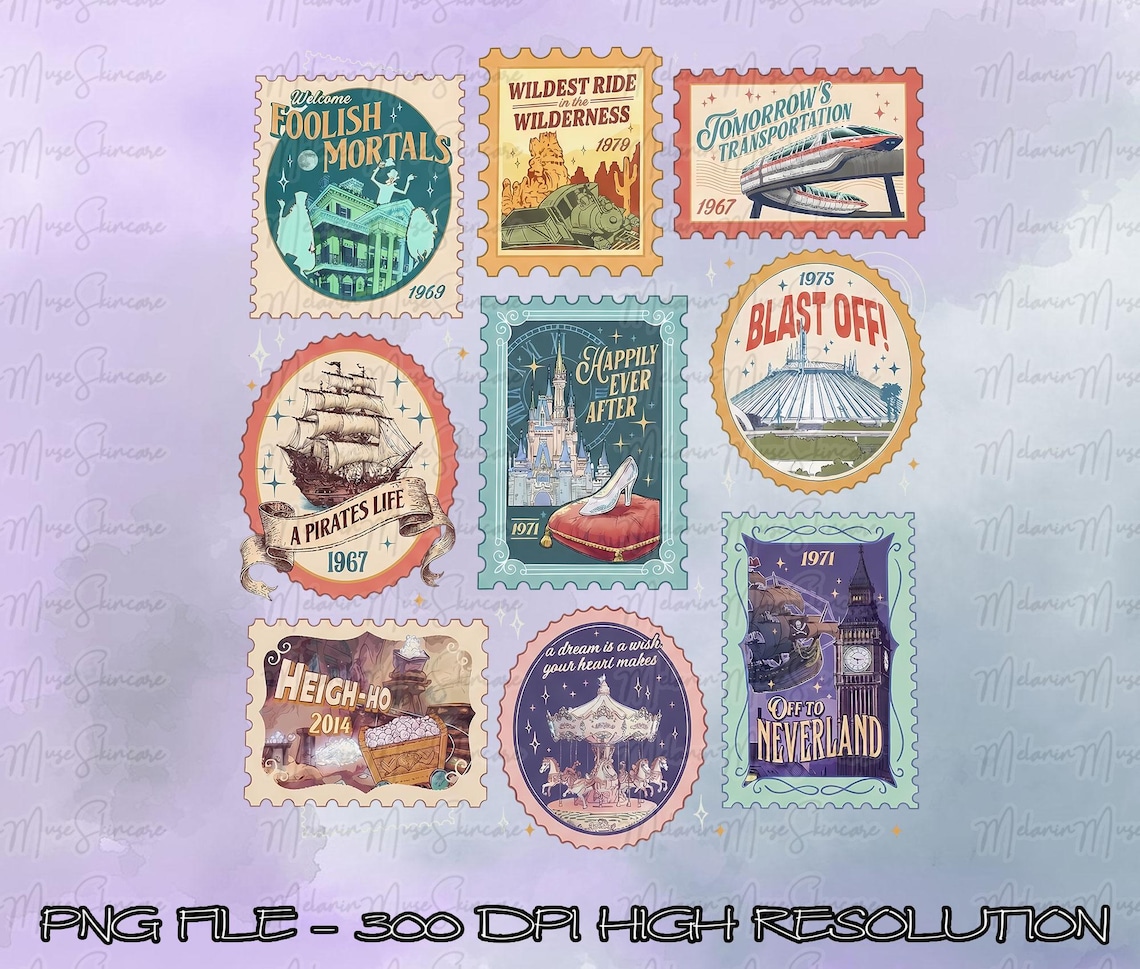 Theme Park World Png, Magic Castle Stamps Png, Wildest Ride Happy Ever ...