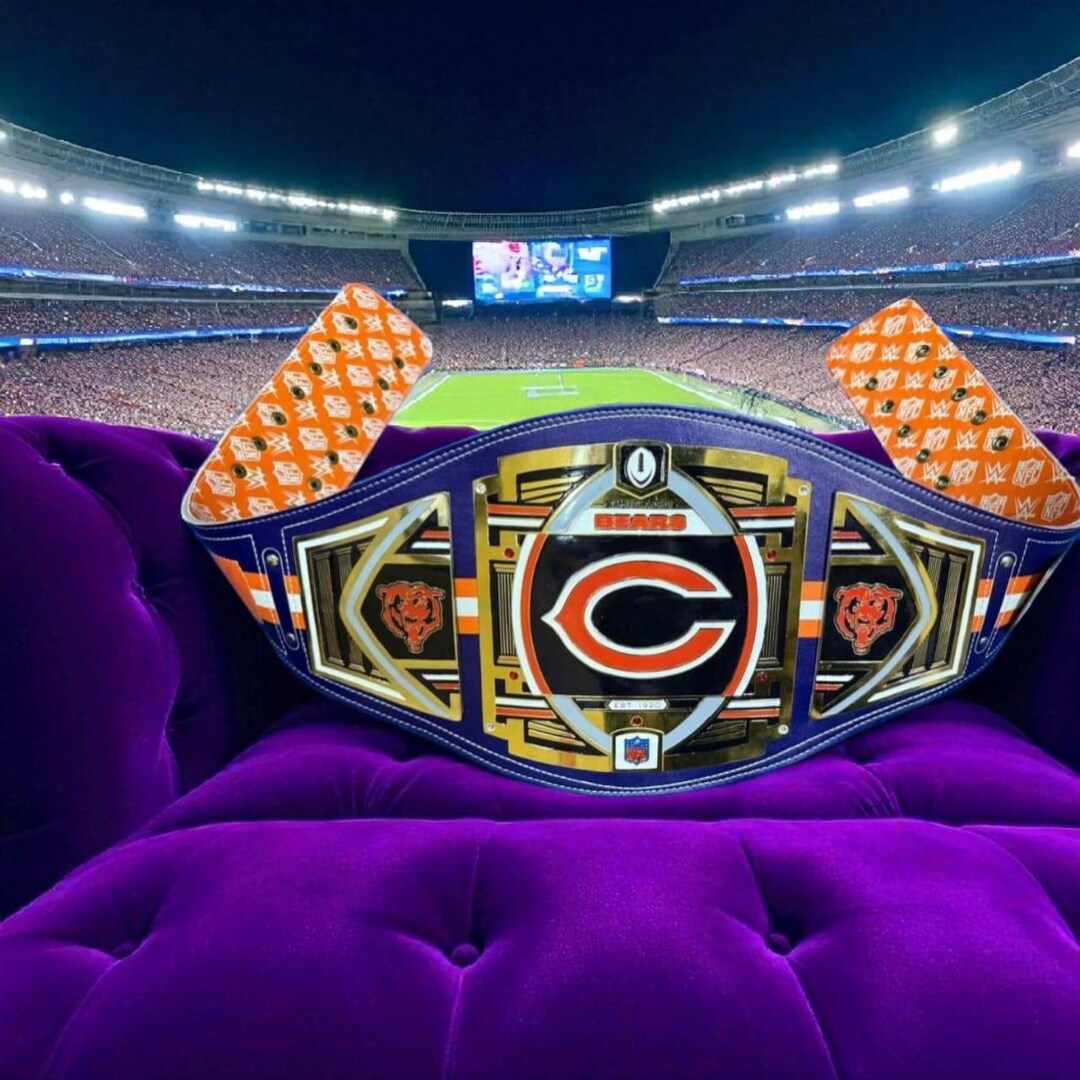Chicago Bears Championship Belt Replica: Customized Title Belt - Etsy