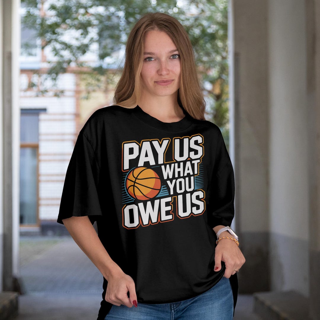 Pay Them What You Owe Them SVG PNG: Women's Sports Design (digital ...