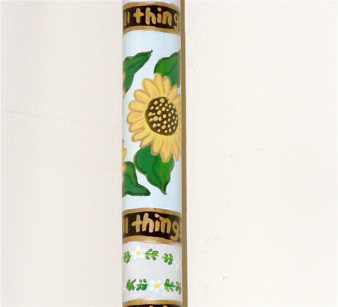 Personalized - Sunflowers Cane - Walking Cane - Walking Stick - Fritz ...