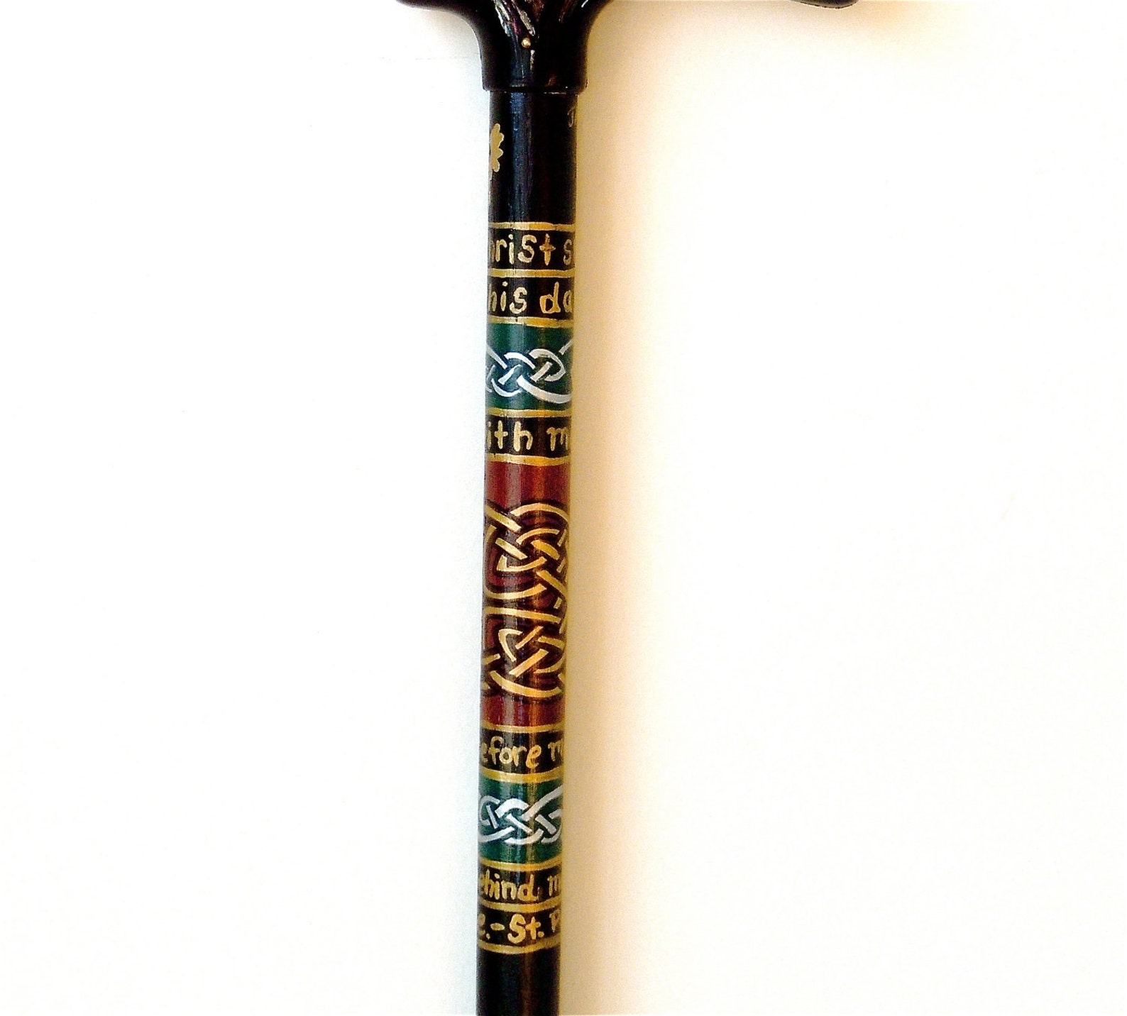Personalized Celtic Knot Work Cane Walking Stick Hiking Stick Walking ...