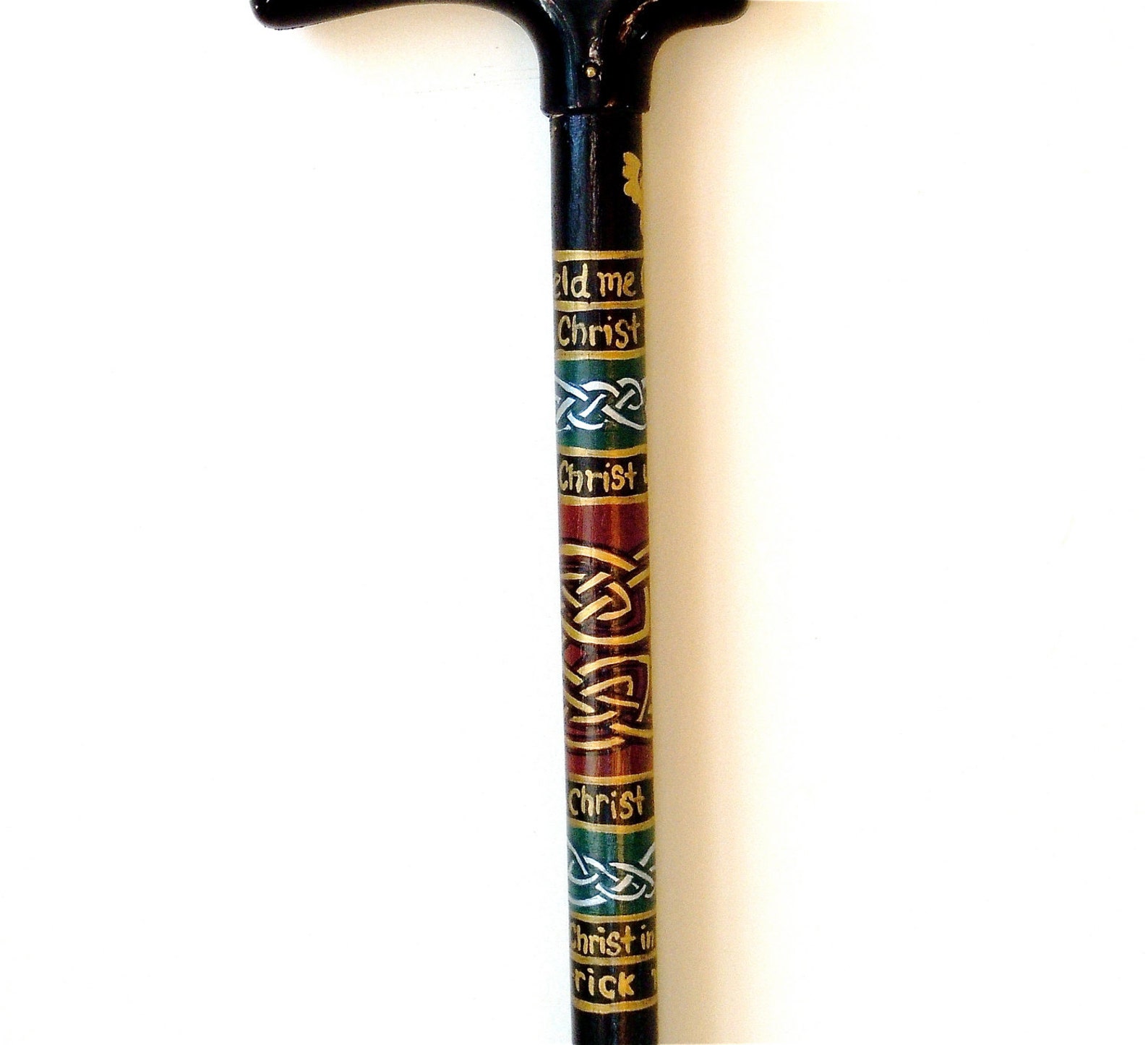 Personalized Celtic Knot Work Cane Walking Stick Hiking Stick Walking ...