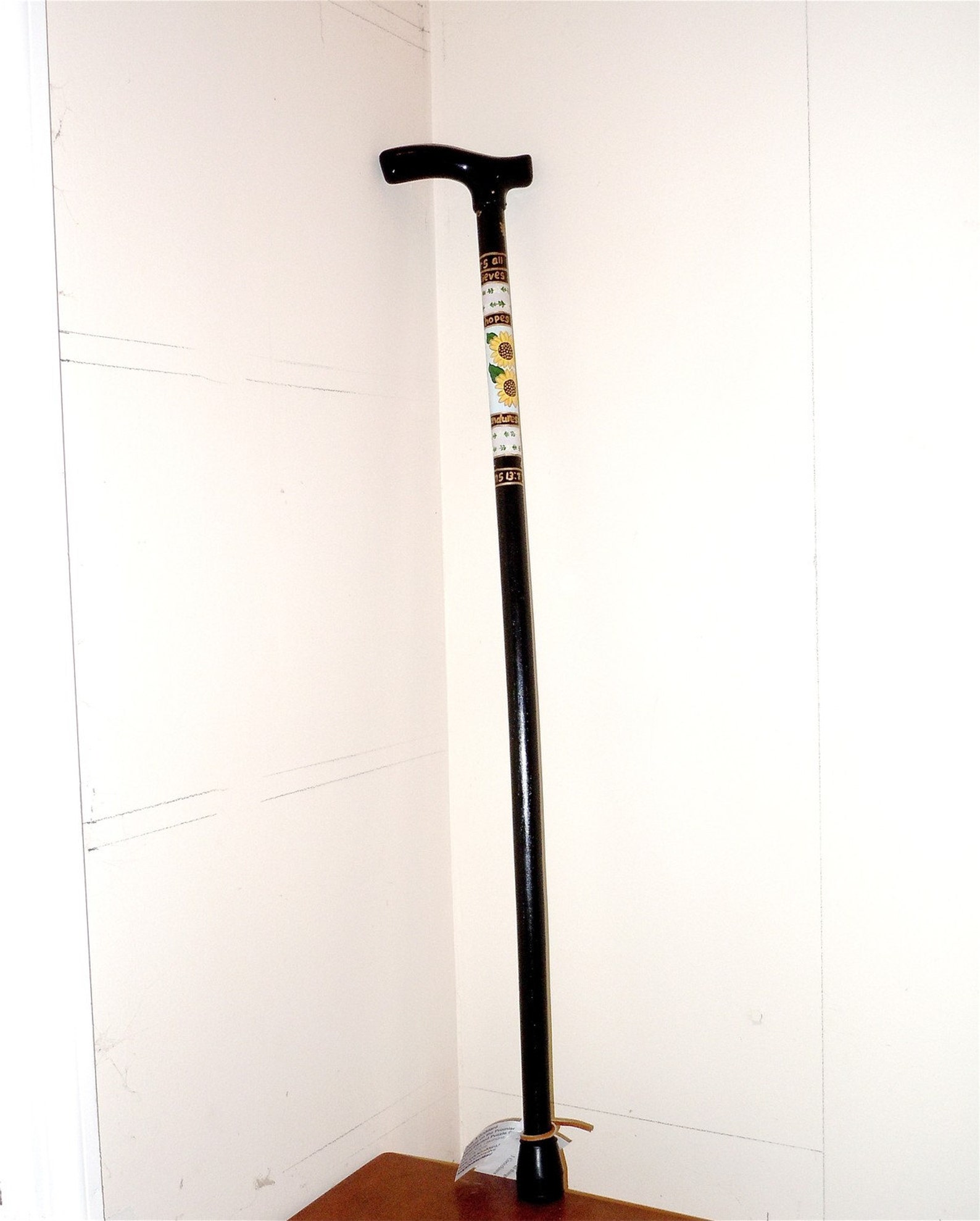 Personalized - Sunflowers Cane - Walking Cane - Walking Stick - Fritz ...