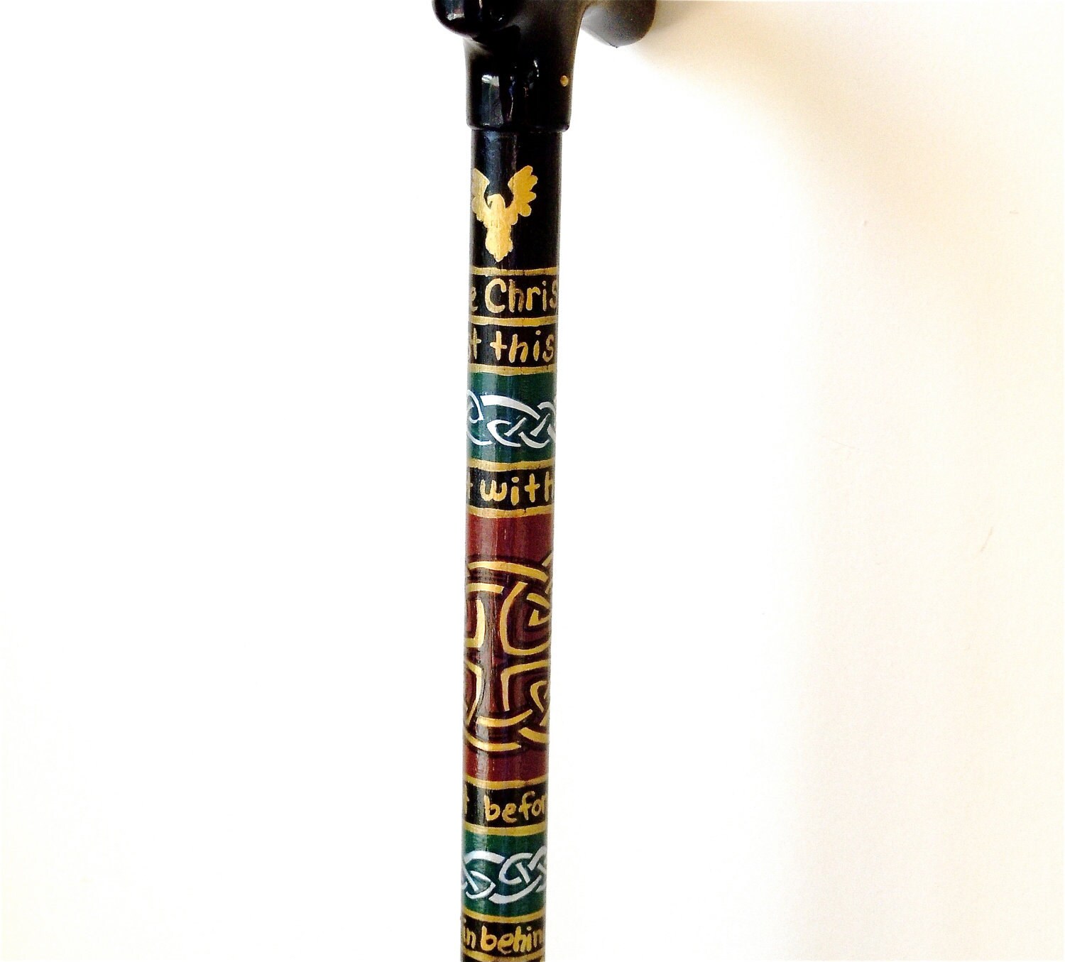 Personalized Celtic Knot Work Cane Walking Stick Hiking Stick Walking ...