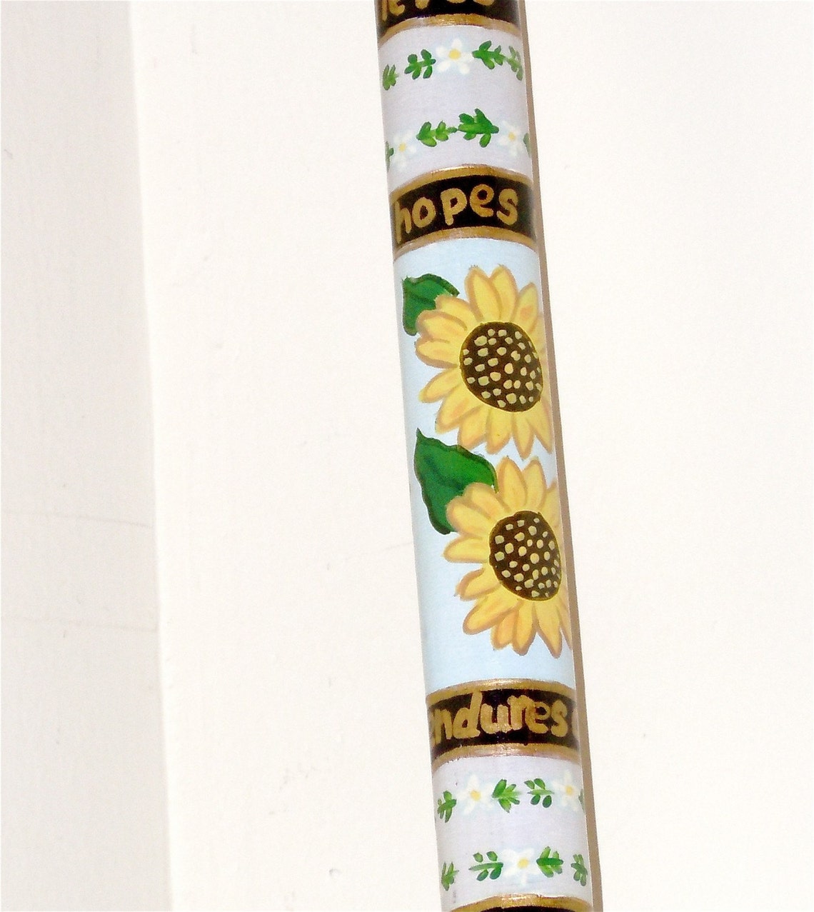 Personalized - Sunflowers Cane - Walking Cane - Walking Stick - Fritz ...