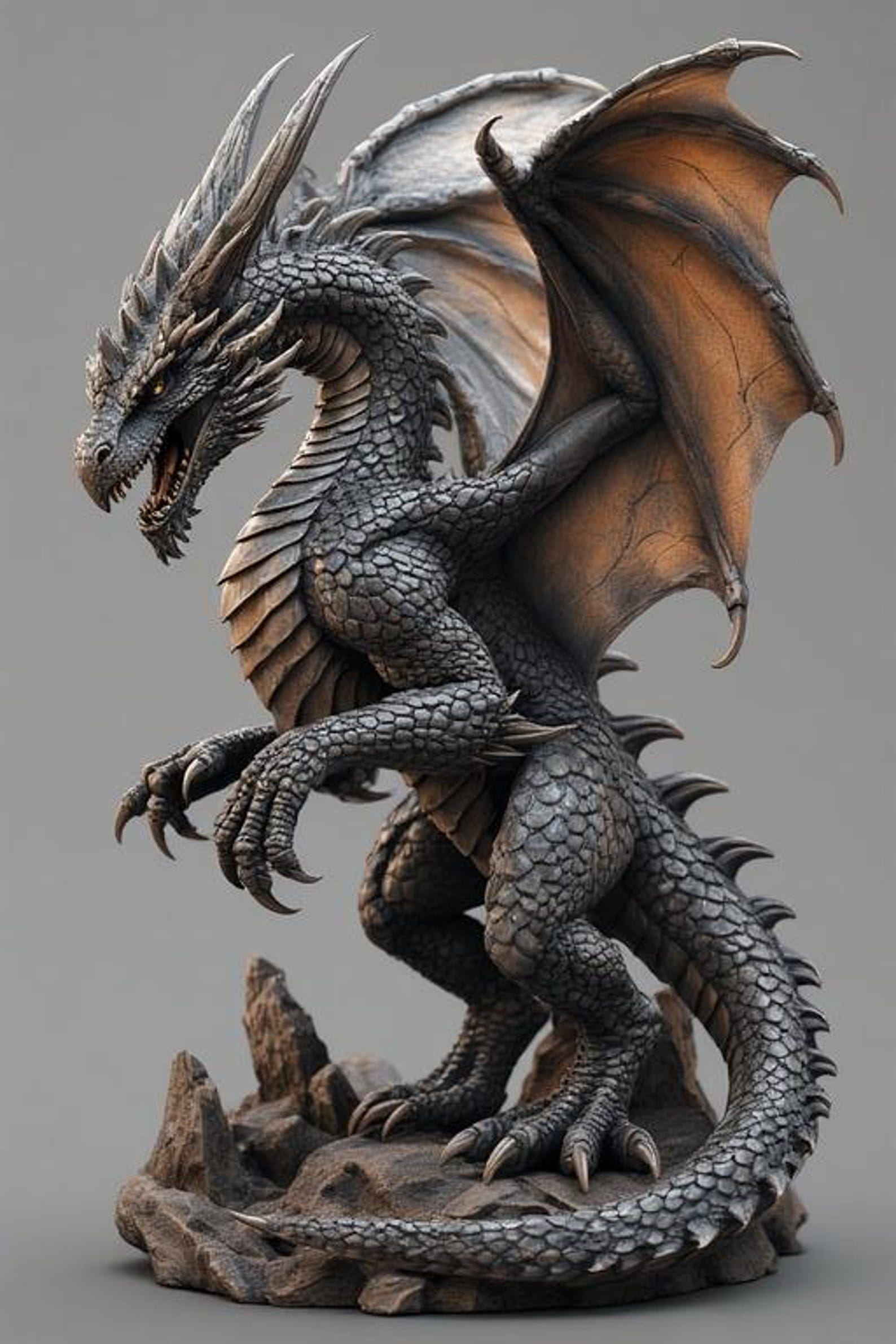 3D DRAGON STL FİLES - Etsy