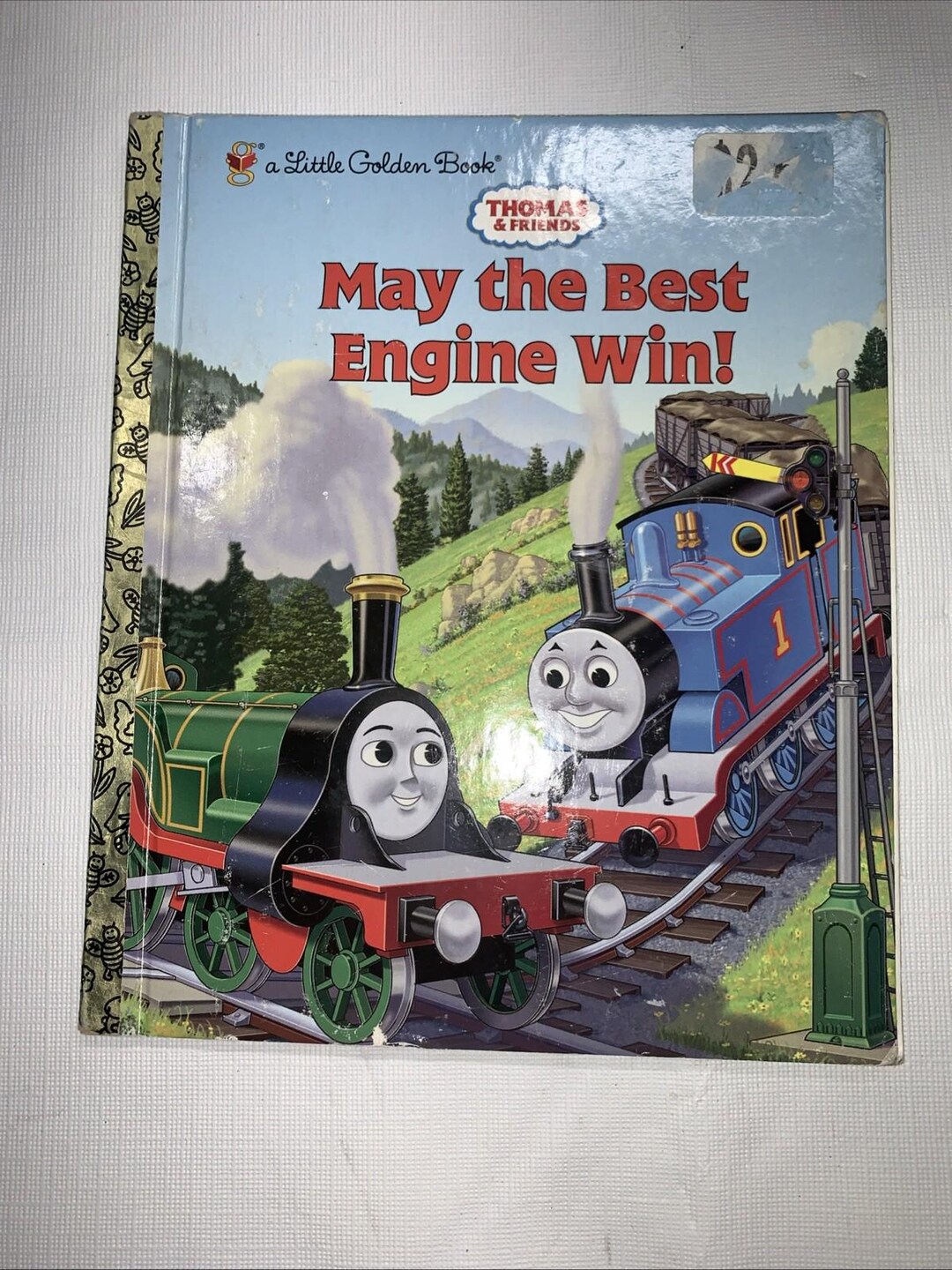 A Little Golden Book Thomas and Friends: May the Best Engine Win - Etsy