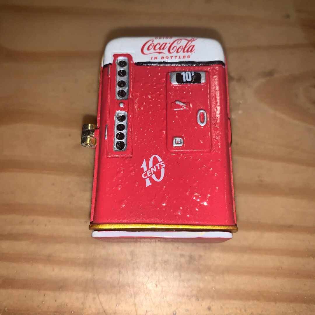 Coca Cola Metal Trinket Boxes Vending Machine - Etsy