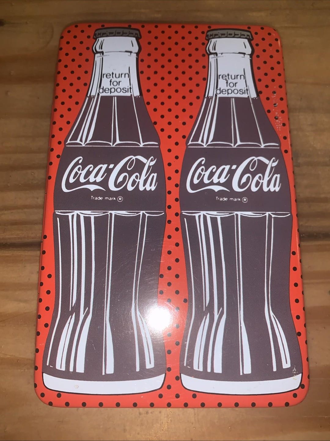 Coca Cola -- Vintage 1987 Metal Address Book Case -- 5.5 X 3.5 - Etsy