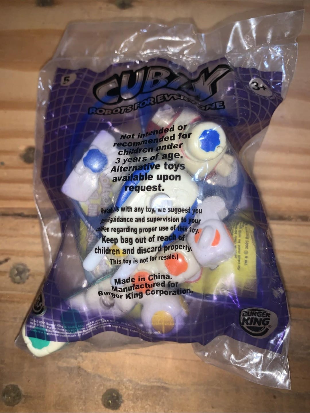 Cubix Robots for Everyone # 5 - 2001 Burger King Kids Club Nip - Etsy