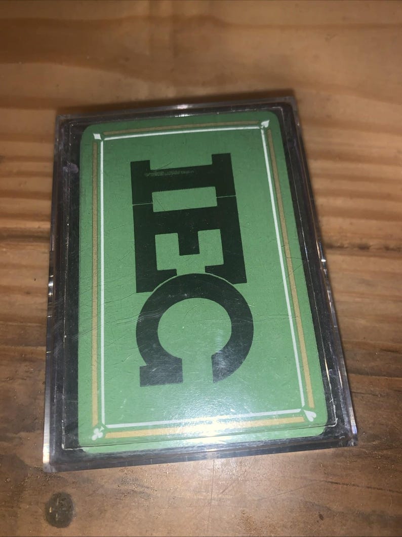 Vintage Premier Fastener Playing Cards Deck Horse With Fence Complete ...