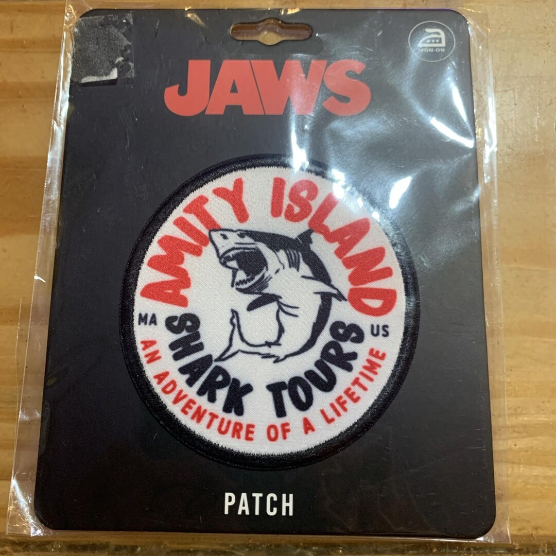 Universals Jaws “amity Island Shark Tours” Patch - Etsy