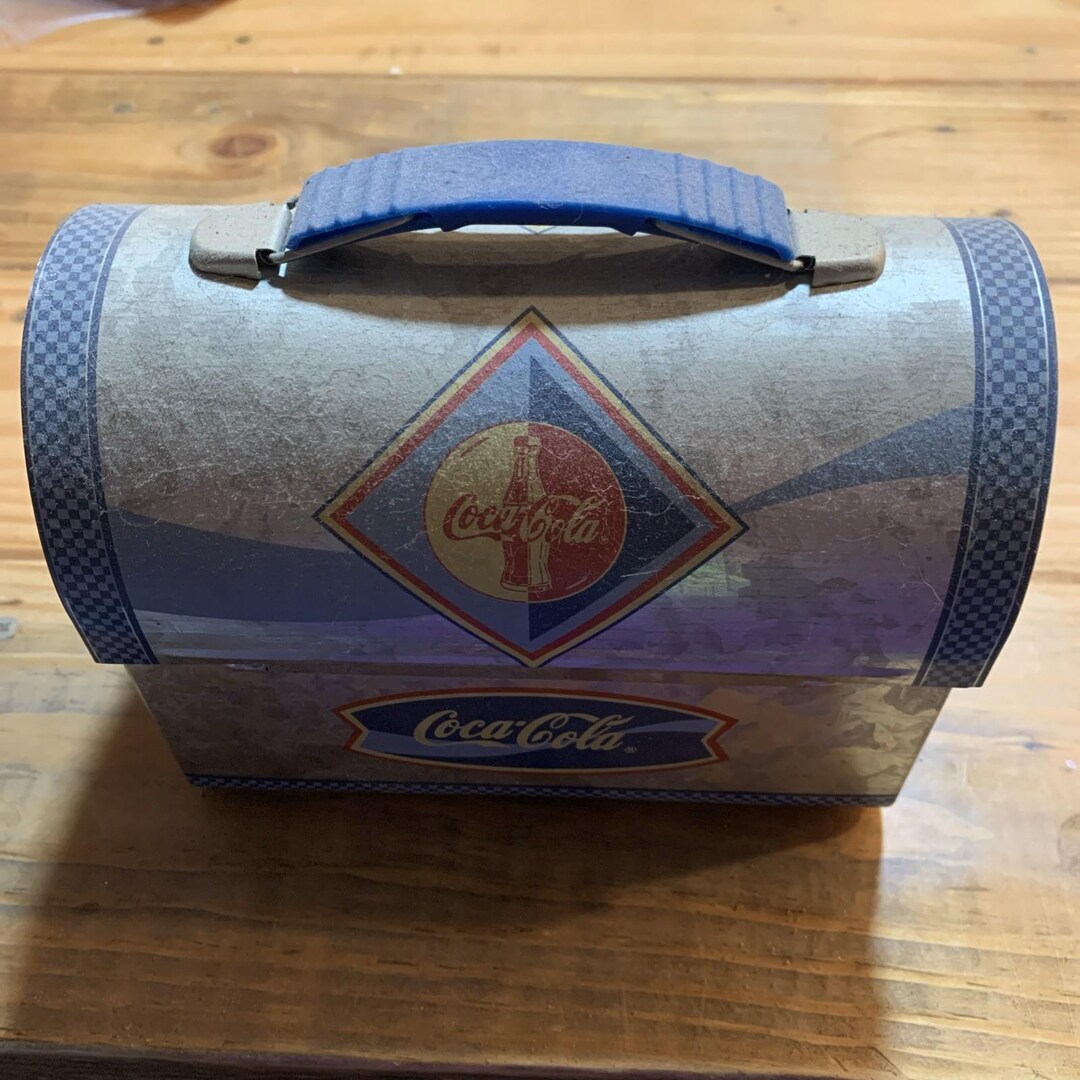 Coca Cola 2001 Collectible Tin Lunch Box Vintage - Etsy