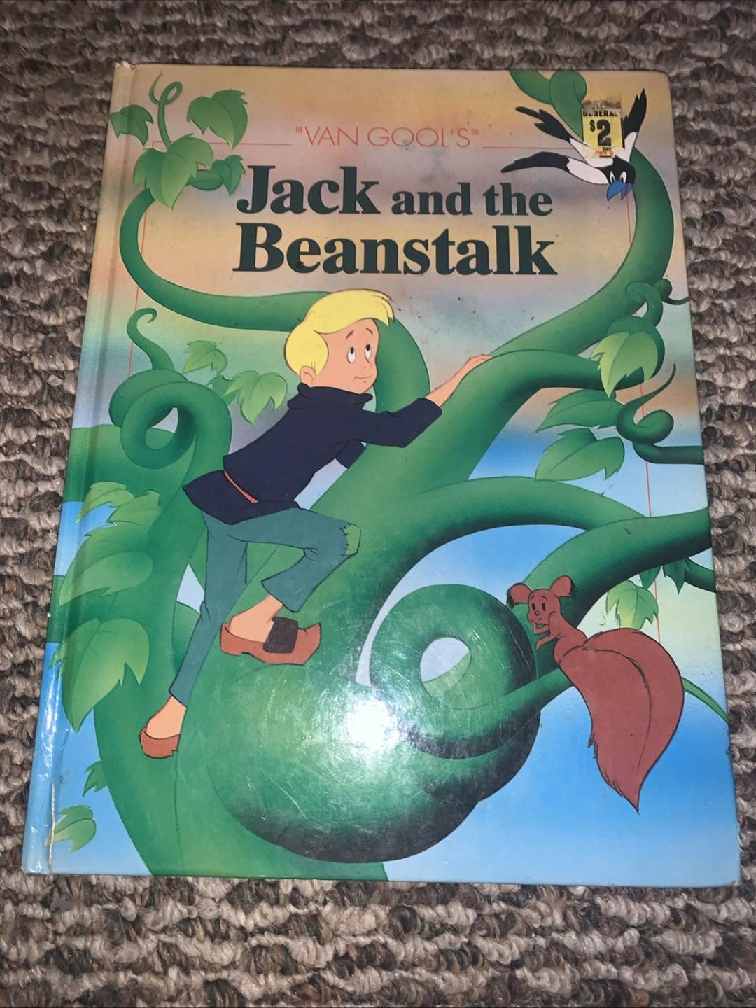 Van Gool's Book Jack and the Beanstalk - Etsy