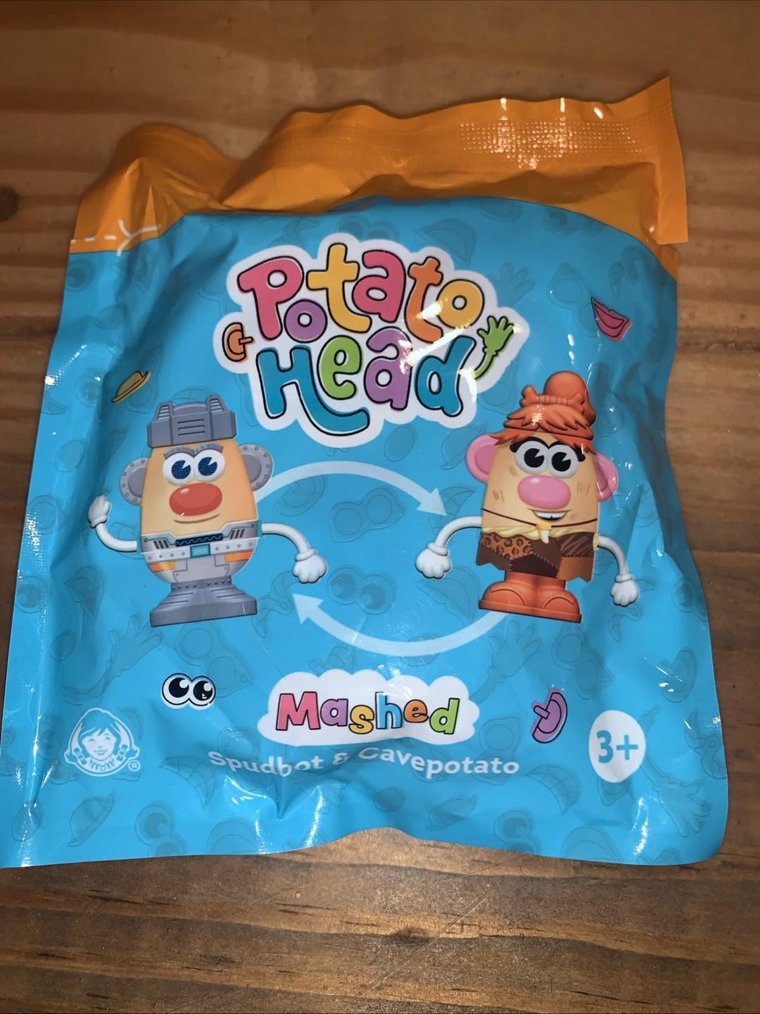 2025 Wendy's Potato Head Mashed "spudbot & Cavepotato" Kids Meal Toy ...