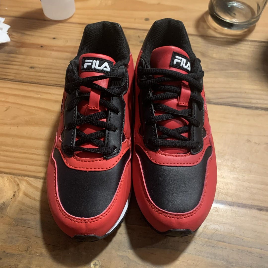 New Fila Kid's Cress Color Block Sneaker Shoe Size 3 - Etsy