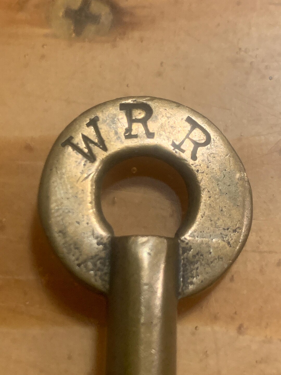 Antique Wabash Brass Open Barrel Key Ca. 1921-30 Slaymaker Forged. - Etsy