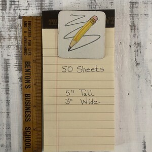 Small Vintage Notepad - Ephemera - Etsy