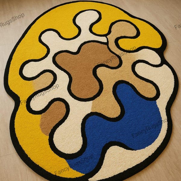 Blob Rug - Etsy