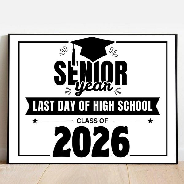 High School Graduation Posters - Etsy