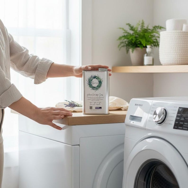 Organic Liquid Laundry Detergent | Natural Laundry Zero Waste, HE and ...