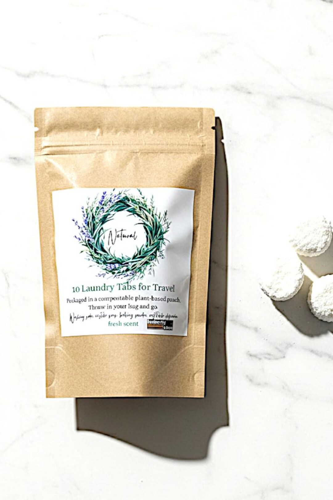 Natural Laundry Detergent Tabs, Travel Size Laundry Detergent Tabs ...